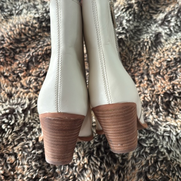 Sam Edelman | Shoes | Sam Edelman Jane Ivory Leathers Western Ankle ...